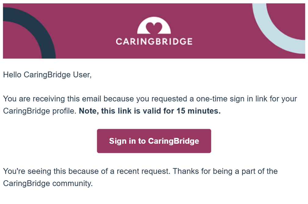 How do I sign in without using my password?